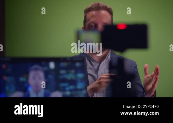 A wellorganized and professional setup for video recording that ...