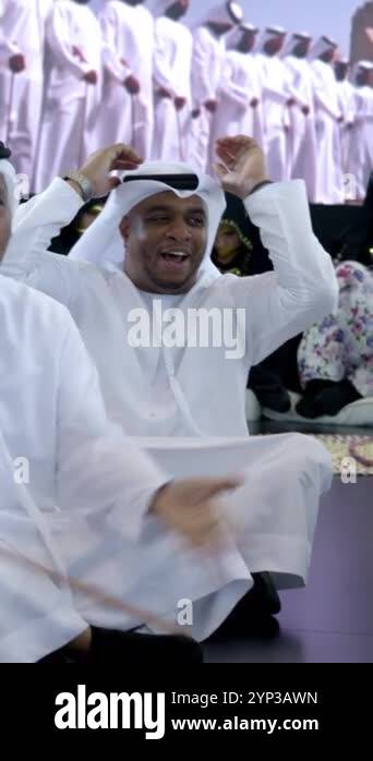 Dubai, UAE - June 2024: A vibrant and lively scene of traditional music ...