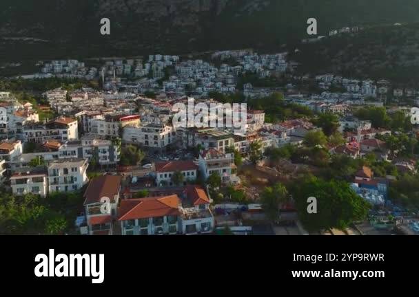 Enjoy the luxury yachts docked in the large marina of Ka town in the ...