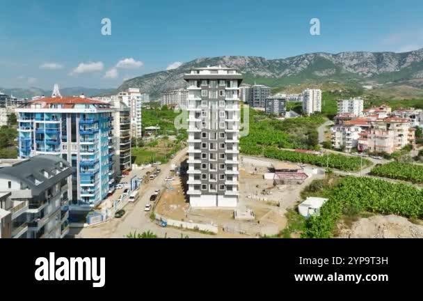 Explore the art of building as aerial views reveal the diverse stages ...