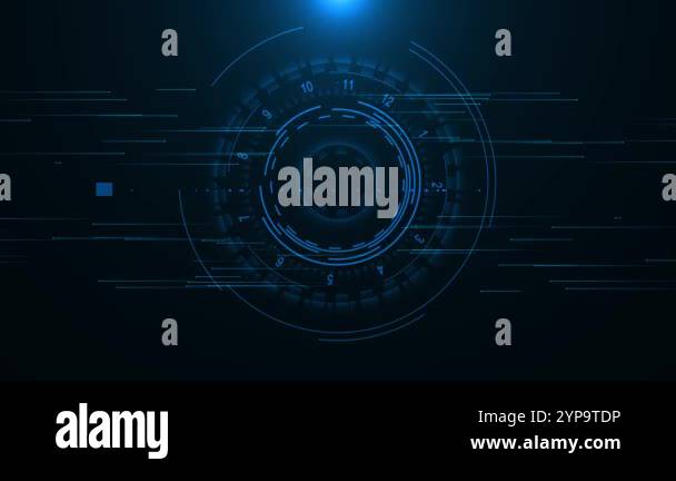 Hologram HUD Circle User interface, Smart City, Metaverse, Virtual Reality Futuristic digital ...