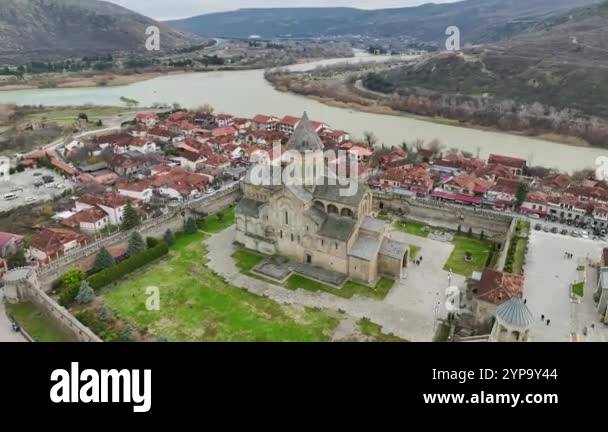 Experience the cathedral s watch over Mtskheta and its river, a witness ...