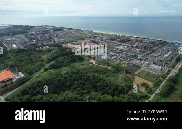 Bintulu, Malaysia - November 23, 2024: The Bintulu Port, Petronas LNG ...