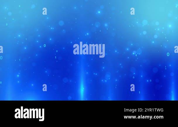 Digital matrix background. AI analysis Futuristic big data information ...