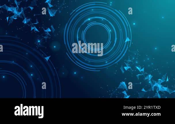 Quantum Computing Idea Design Concept. Deep Learning Artificial ...