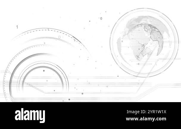 Futuristic sci fi technology pattern concept background. Virtual ...