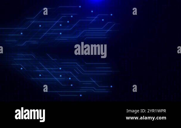 Artificial intelligence AI, data mining, modern computer technology surface Abstract high tech ...