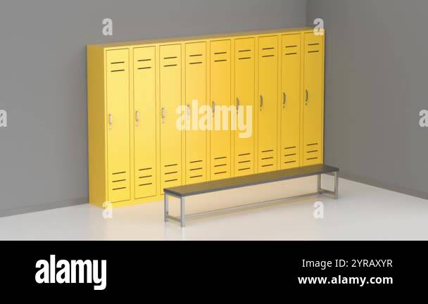 Metal locker lockers Stock Videos & Footage - HD and 4K Video Clips - Alamy