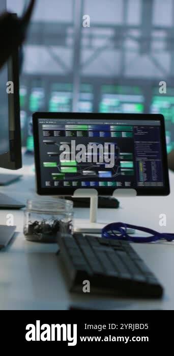 Vertical video Data center facility employing deep learning technology ...