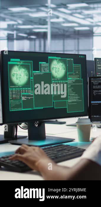 Vertical Video Admin In Server Hub Trying To Protect Gear From Hacker