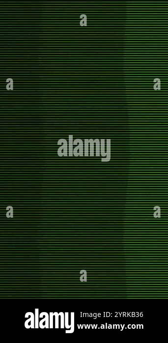 Vintage VHS (Video Home System) defects noise and artifacts effect ...