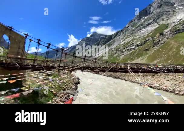 Steel hanging bridge india Stock Videos & Footage - HD and 4K Video ...