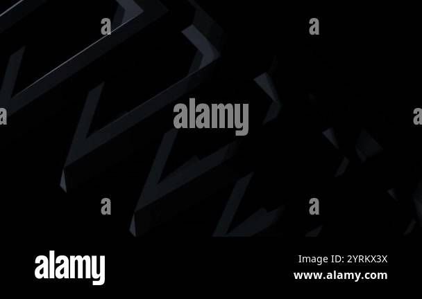 Flowing black triangle creating an intriguing abstract design with ...