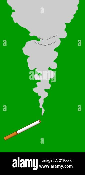 cigarette smoke with evil face animation Stock Video Footage - Alamy