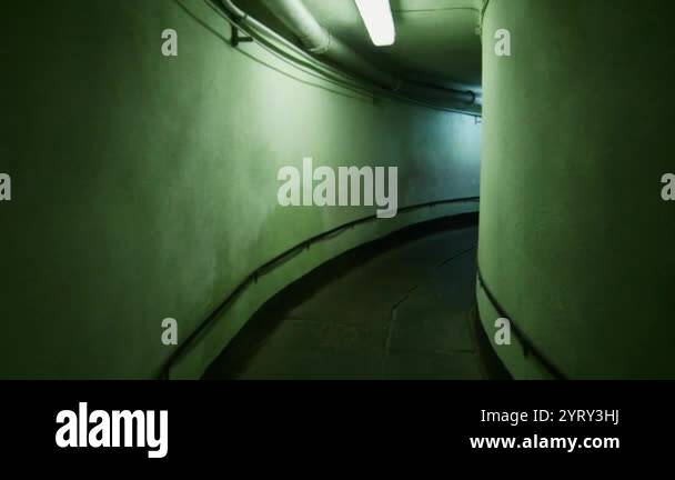 Empty Hallway in a Secret Underground Soviet-era Nuclear War Bunker ...