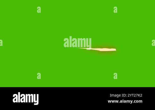 Game VFX Muzzle Flash Motion Graphics Pack on green screen background ...