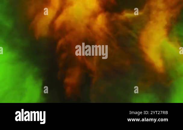 Fire Explosion Transition on Green Screen Background - Burning Fire ...