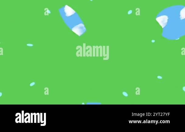 Cool Geometry Transitions Pack on green screen Background Stock Video ...