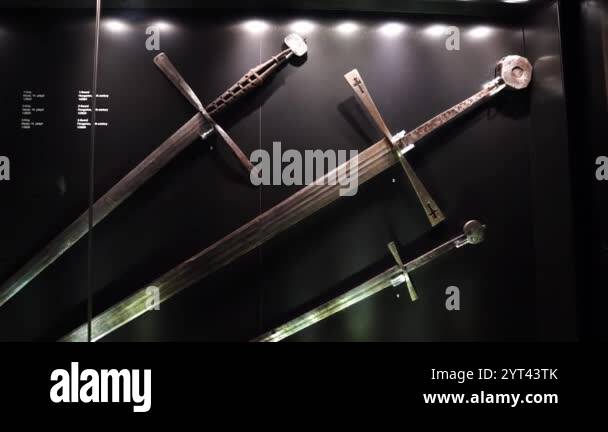 Topkapi Palace in Istanbul, Turkey. Exhibition of weapons and armor in ...