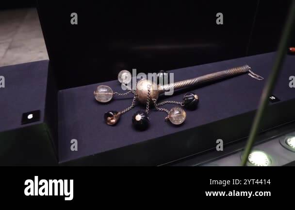 Topkapi Palace in Istanbul, Turkey. Exhibition of weapons and armor in ...