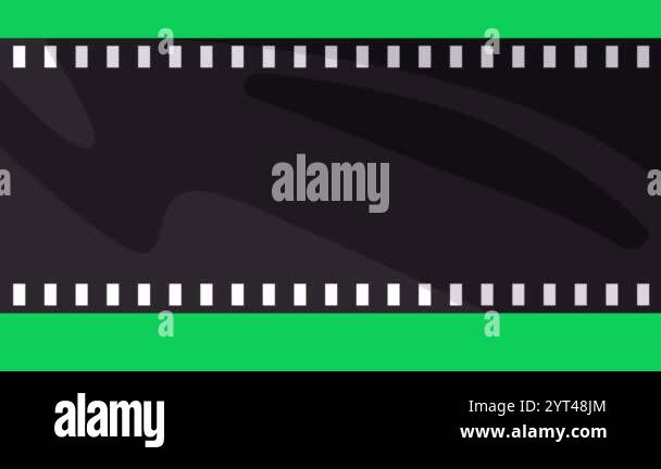 Animation film transitions pack green screen. High contrast. Chroma key ...