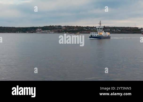 Halifax ferry operating between Dartmouth and Halifax, with the Halifax ...