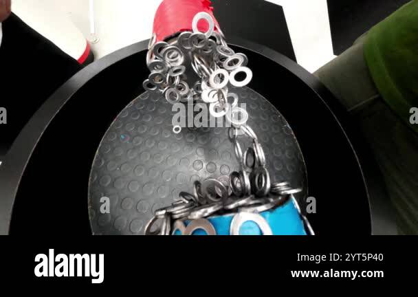 Magnetic effect. Science Experiments with Gravity. Family conducts ...