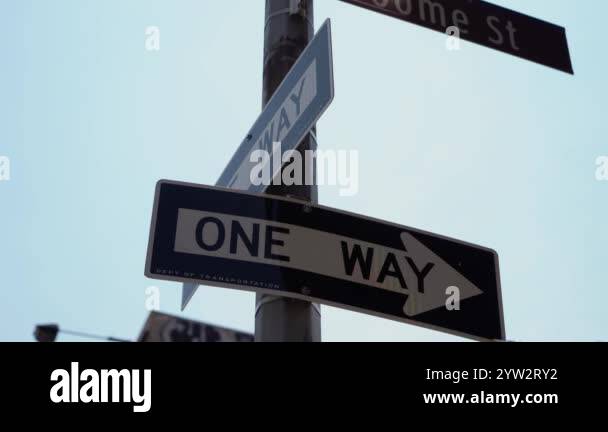 A curated collection of street signs that showcase directions and ...