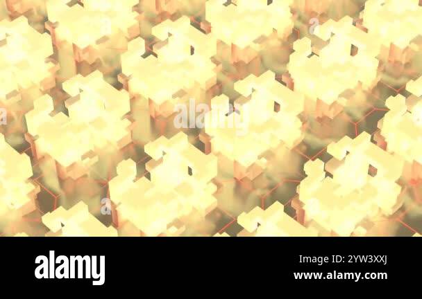 Futuristic Tech Animation Depicting AI-Driven Digital Fabrication and ...