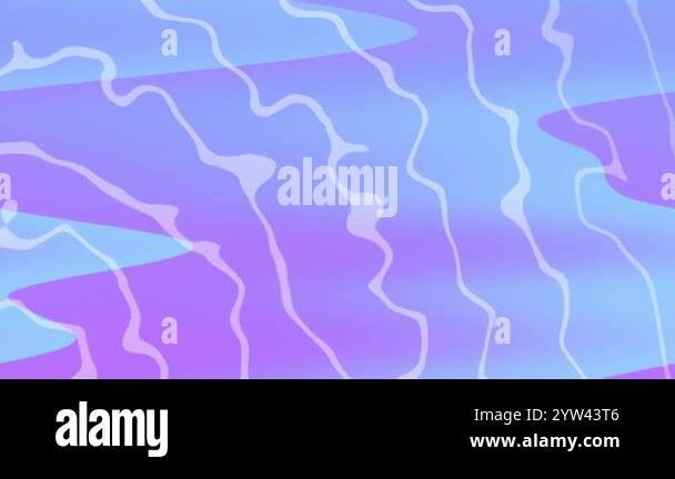 Pastel purple and blue abstract wavy lines on gradient background ...