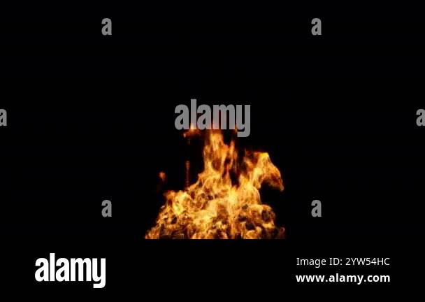 Looping Fire VFX Element, campfire, fireplace fire - 60 fps, 4K Pro Res ...