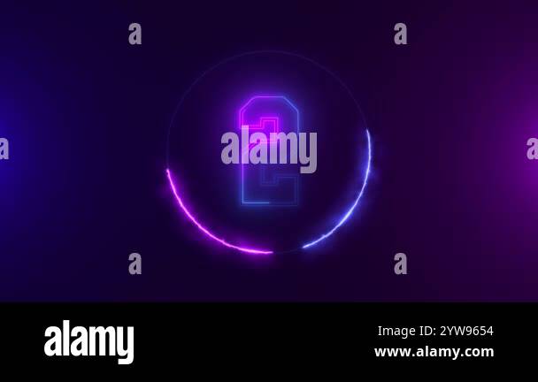 Countdown number countdown neon background with light streaks. for modern, futuristic, digital ...