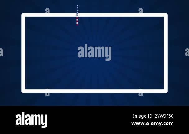 Civil Rights Day blue background 4K Animation with shape and typography ...