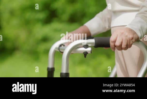 Elderly person using walker Stock Videos & Footage - HD and 4K Video ...
