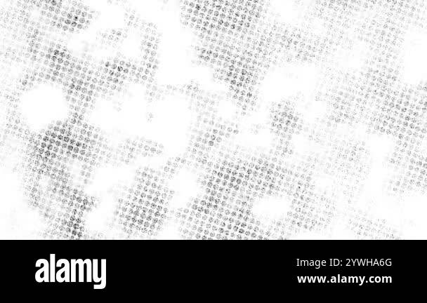 animated digital hi tech modern dots and grid abstract motion background, overlay for halftone ...