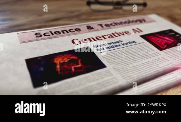 Generative ai artificial intelligence daily Stock Videos & Footage - HD ...