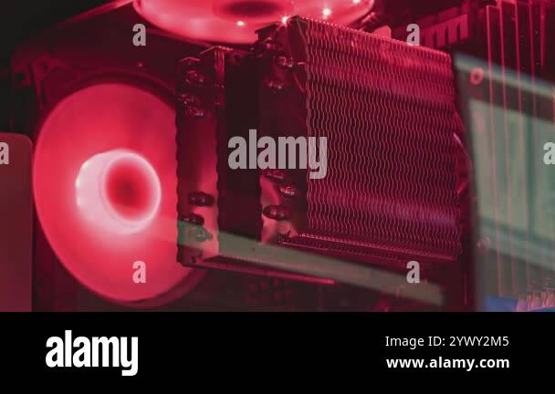 Red cooling fan Stock Videos & Footage - HD and 4K Video Clips - Alamy