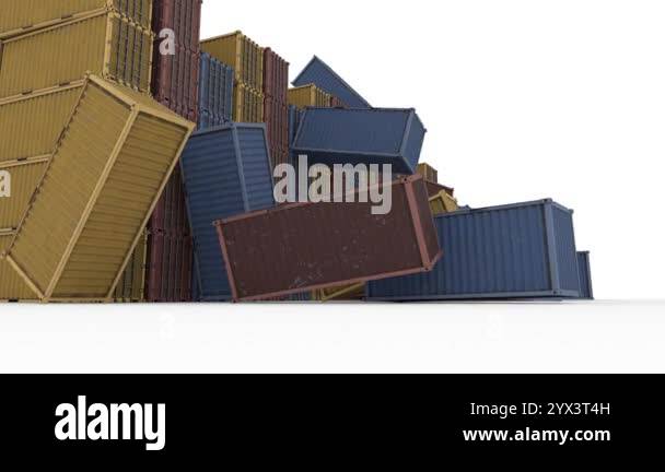 Intermodal marine container Stock Videos & Footage - HD and 4K Video ...