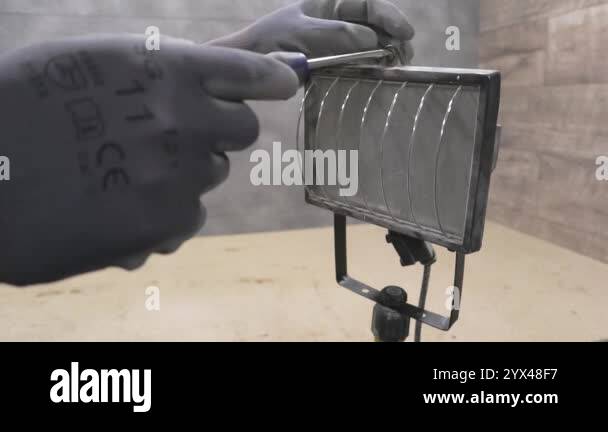 This high-definition video shows a simple repair: replacing a bulb in ...