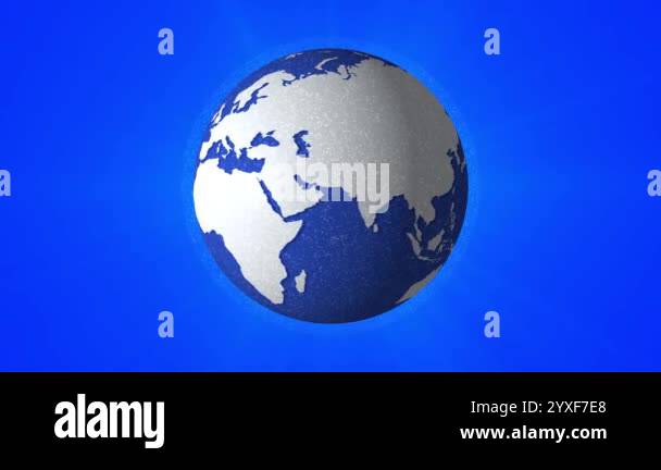 News background full screen with lighting particles and world map earth ...