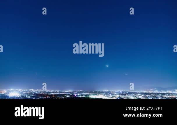 Comet C 2023 A3 Tsuchinshan ATLAS 24mm Above Los Angeles ...