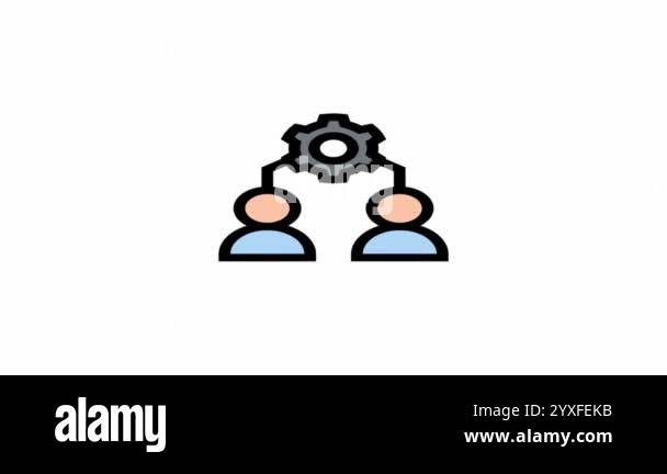 Agile and teamwork symbol - Agile, teamwork and project management icon ...