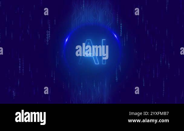 Digital technology AI 3D Big Data, business integration advanced ...