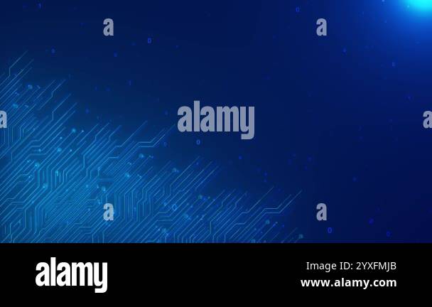 Red Circuit Board Digital Data moving CPU 4K backgrounds. Abstract Computer Processing ...