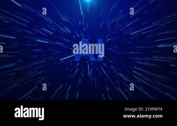 Digital technology AI 3D Big Data, business integration advanced ...