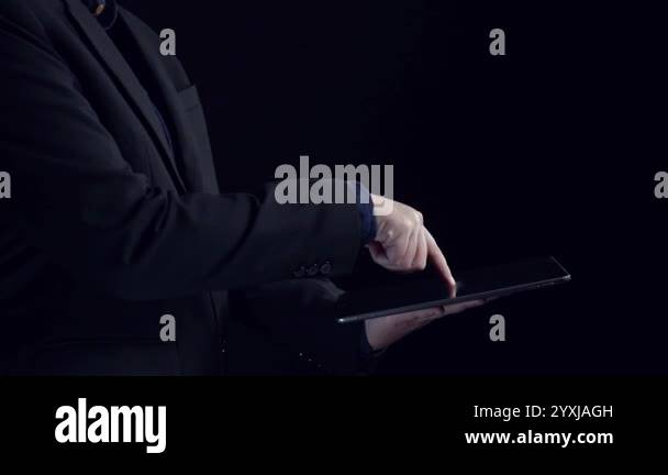 Business person explore the core of cyber security. Delve into cyber ...