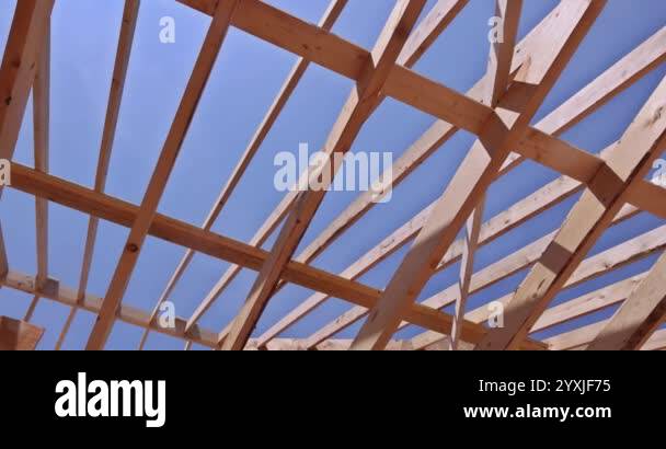 Skeletal timber house frame Stock Videos & Footage - HD and 4K Video ...