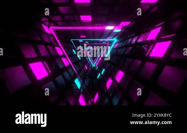 Exciting VJ loop on an abstract background with smooth flowing images ...
