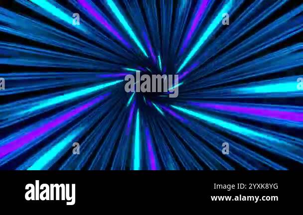 Exciting VJ loop on an abstract background with smooth flowing images ...