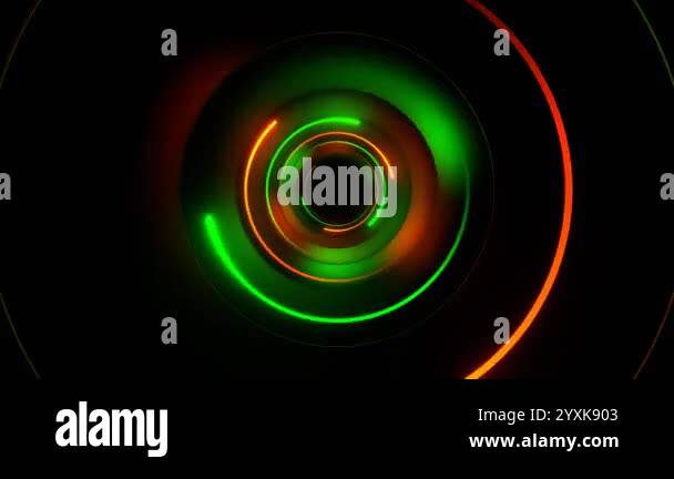 Exciting VJ loop on an abstract background with smooth flowing images ...